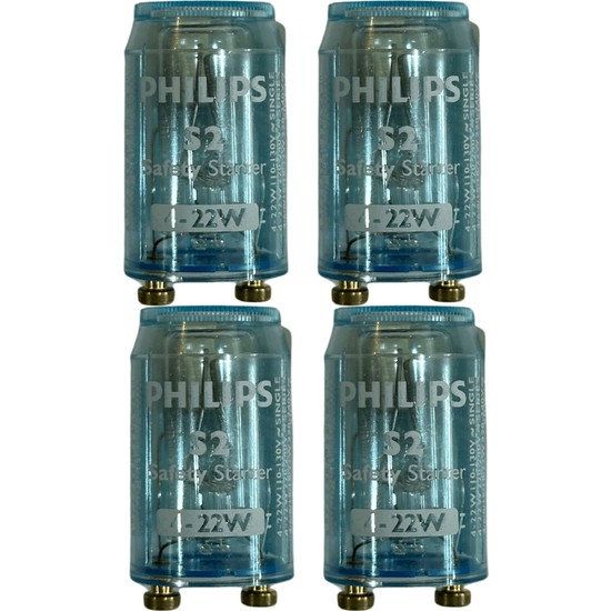 Philips S2 4W-22W Starter (4 Adet) Fiyatı - Taksit Seçenekleri