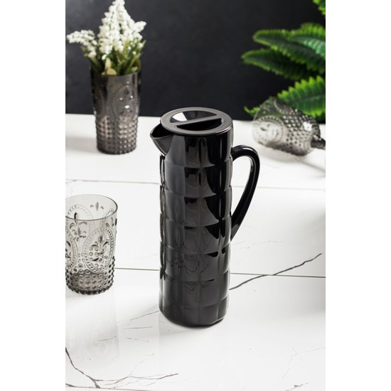 Bena Life Arkilik Allegra 1,5 Lt Siyah Sürahi (Buzdolabı Fiyatı