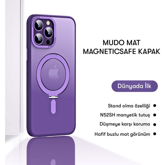 Newface Iphone 13 Pro Kılıf Mudo Mat Magneticsafe Kapak - Fiyatı