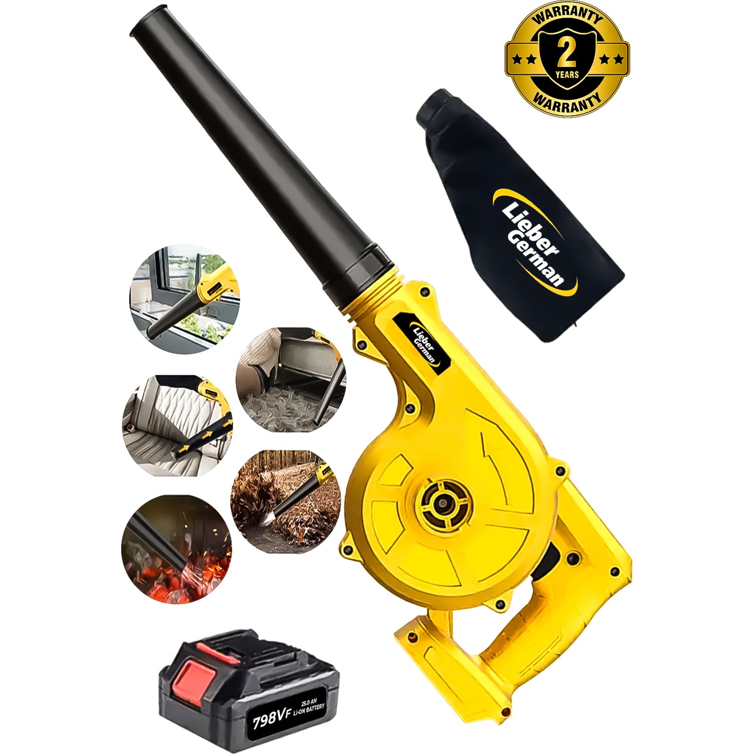 Lieber German Alman 798 Vf 25AH Devir Ayarlı Akülü Hava Fiyatı