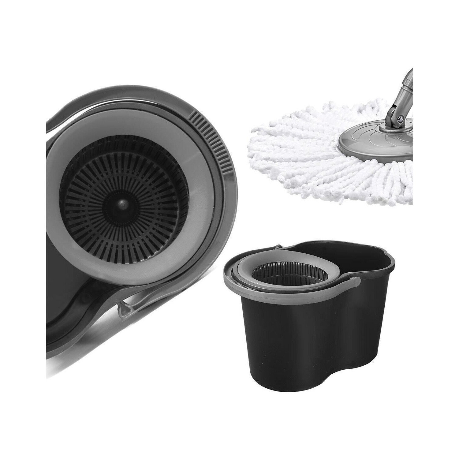 Egonex X-Max Mop Döner Başlıklı Temizlik Seti- Kova Mop Seti Fiyatı