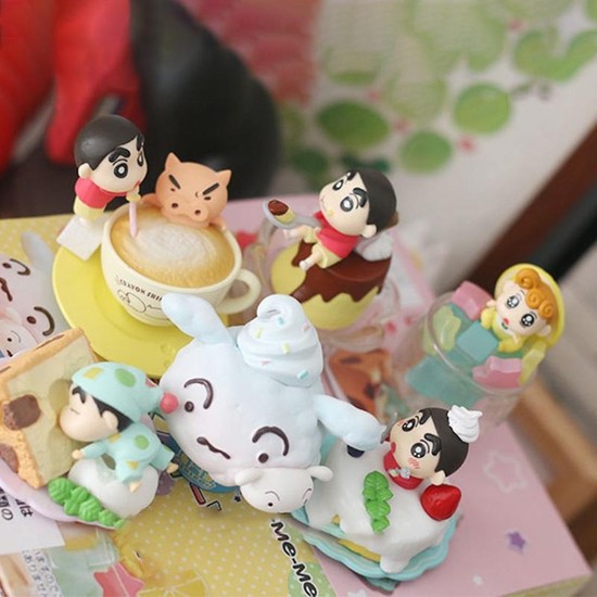Aliallullua Crayon Shin-Chan Anime Figürleri Tv Kawaii Bebek Fiyatı