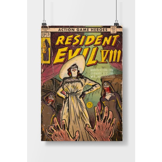 Poster City Postercity Resident Evil 8 Oyun Poster Fiyatı