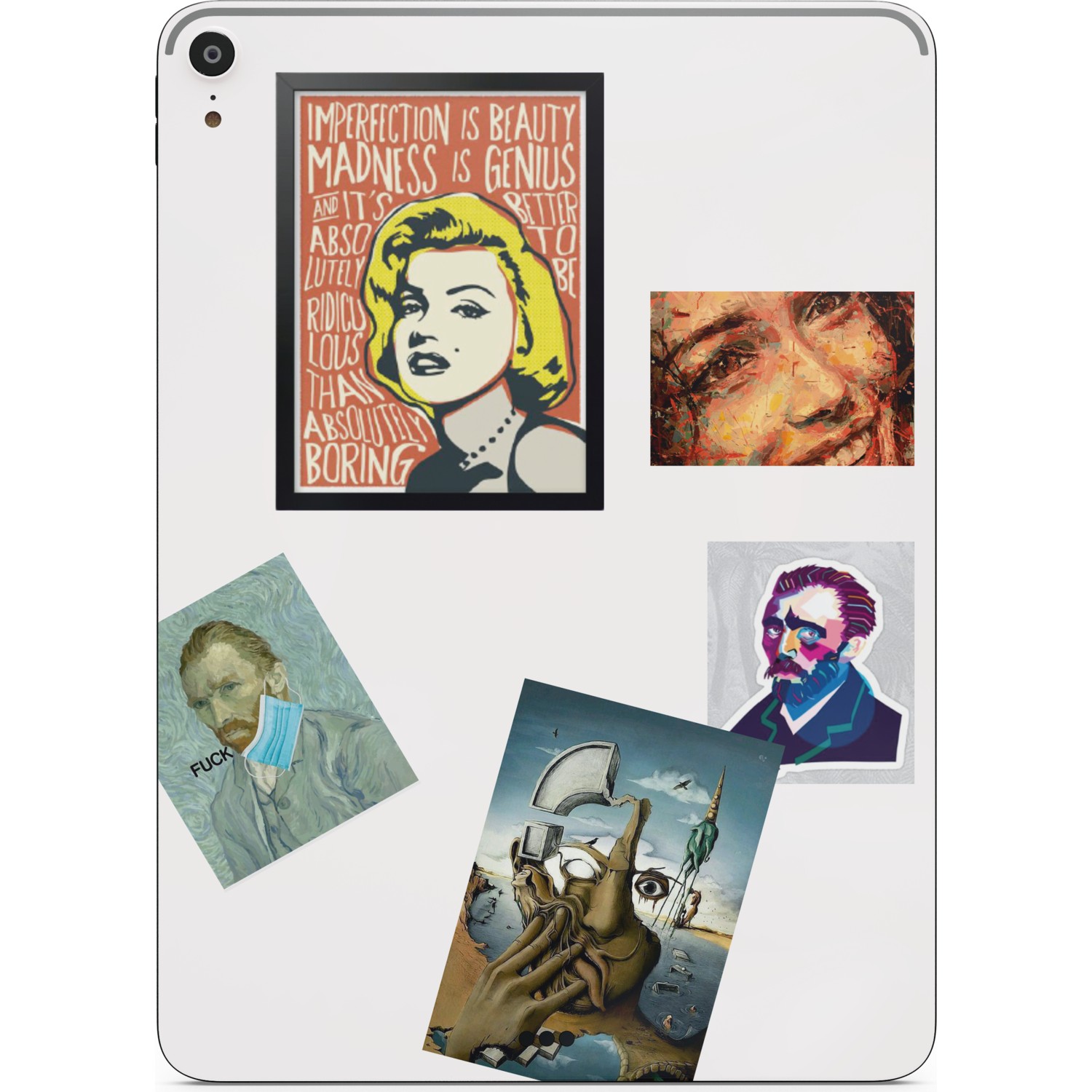 Sticker Master Sticker Master Art Sanat Temalı Laptop Tablet Fiyatı