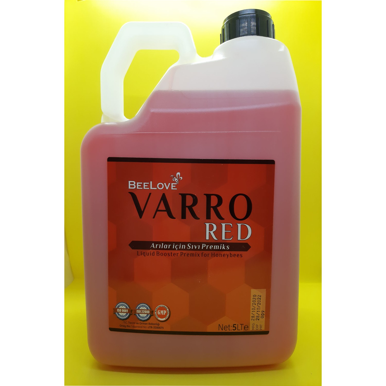 Beelove Atarlar Arıcılık Beelove Varro Red 5 Lt Fiyatı