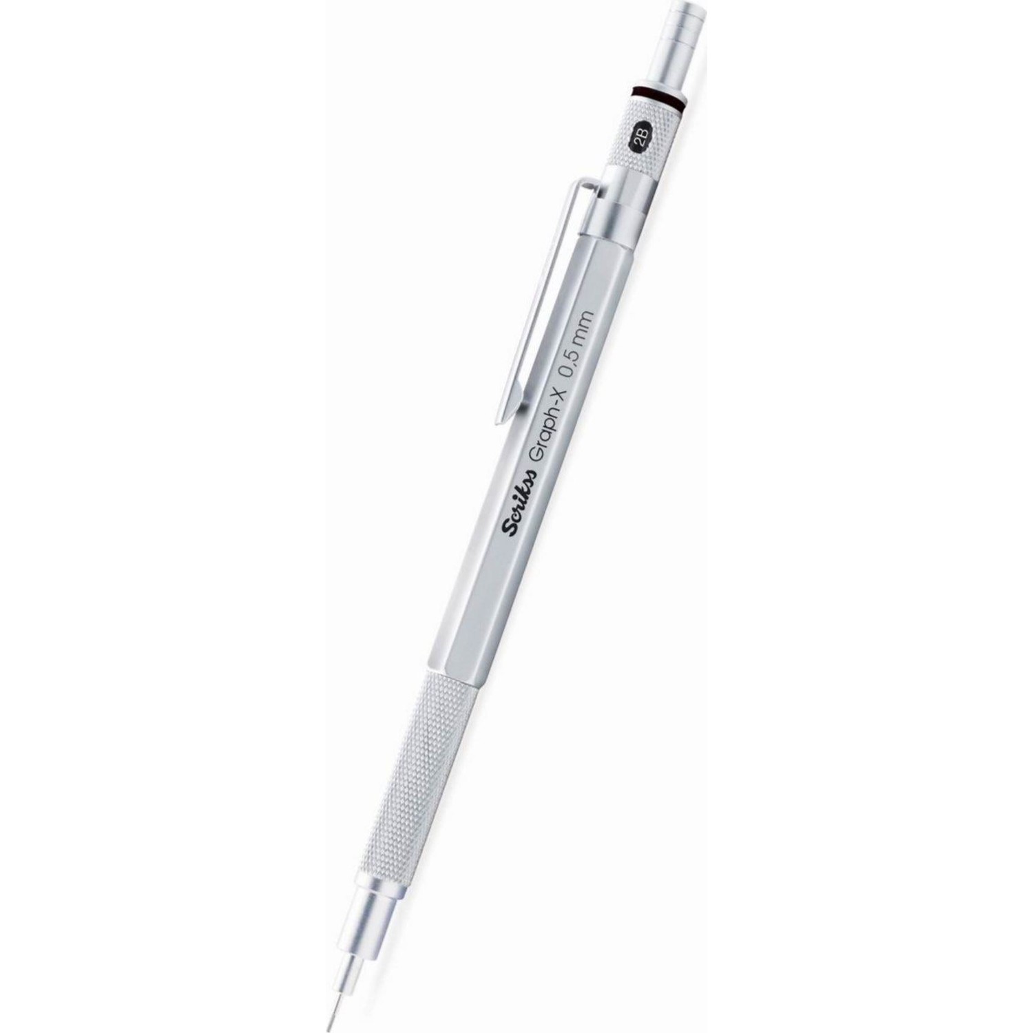 Scrikss Graph-X Metal Versatil Kalem 0.5 mm Gri Saten Fiyatı