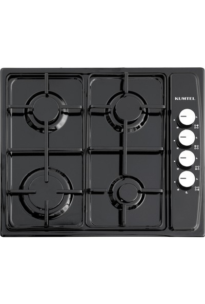 Kumtel KO- 410BF Ankastre Siyah Emaye Ocak Doğalgaz Kumtel KO- 410BF Ankastre Siyah Emaye Ocak Doğalgaz