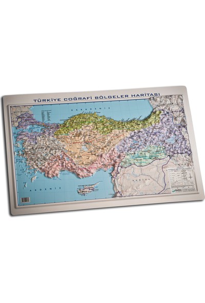 Gürbüz Yayınları Kabartma Türkiye Bölgeler 35 x 50 cm Gürbüz Yayınları Kabartma Türkiye Bölgeler 35 x 50 cm