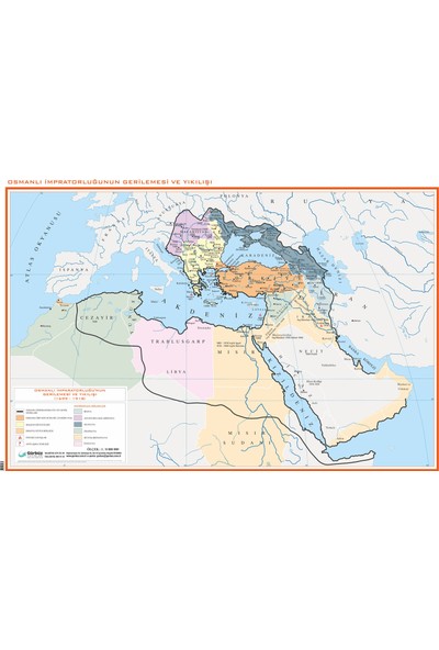 Gürbüz Yayınları Osmanlı İmparatorluğu’nun Gerileme ve Yıkılış 70 x 100 cm Gürbüz Yayınları Osmanlı İmparatorluğu’nun Gerileme ve Yıkılış 70 x 100 cm
