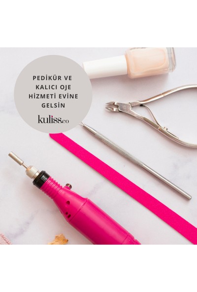 Kulissco Evde Pedikür Kalıcı Oje Hizmeti