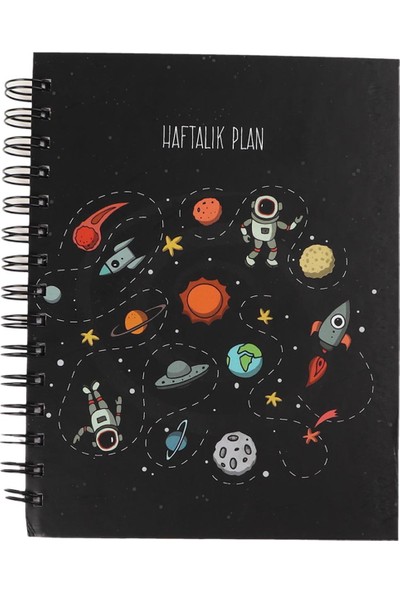 Çetin Çoklu Gezegenler Haftalık Planlayıcı Defter Çetin Çoklu Gezegenler Haftalık Planlayıcı Defter