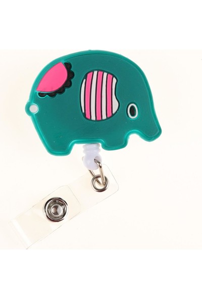 Çetin Fil Silikon Yoyo Yaka Kartlık