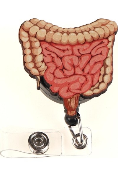 Çetin Bağırsaklar Ahşap Yoyo Yaka Kartlık