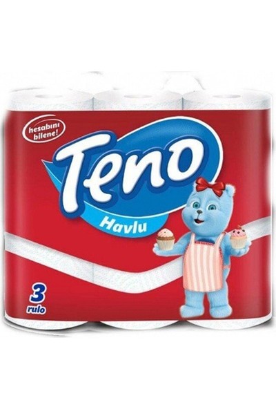 Teno Havlu 3'lü Teno Havlu 3'lü