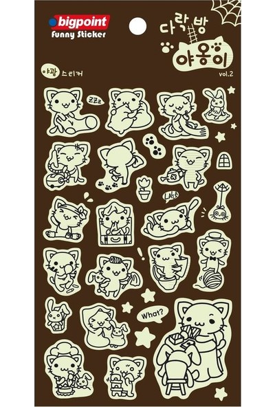Bigpoint Sticker Glow Animals 2 Bigpoint Sticker Glow Animals 2