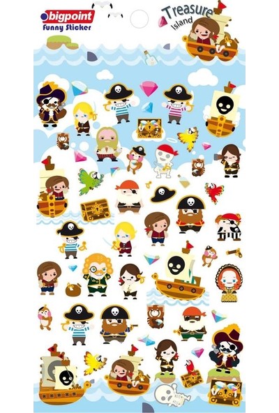 Bigpoint Sticker Treasure Island Bigpoint Sticker Treasure Island