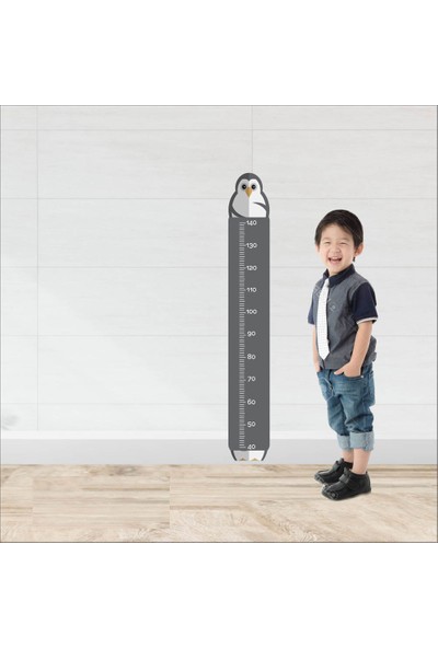 Tugibu Çocuk Bebek Odası Boy Ölçer Duvar Sticker Kreş Anaokulu - BS05