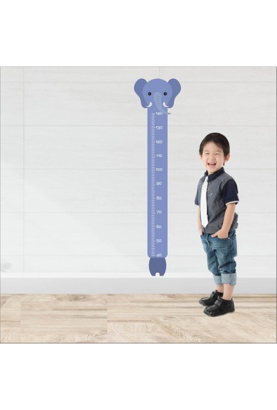 Tugibu Çocuk Bebek Odası Boy Ölçer Duvar Sticker Kreş Anaokulu - BS06