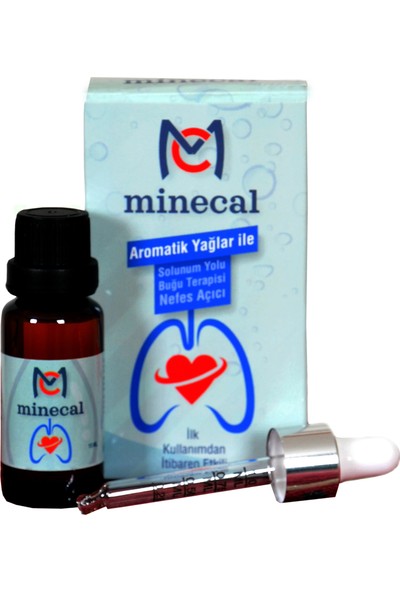Minecal Aromatik Yağlar Ile Buğu Terapi Nefes Açıcı 15 ml Minecal Aromatik Yağlar Ile Buğu Terapi Nefes Açıcı 15 ml