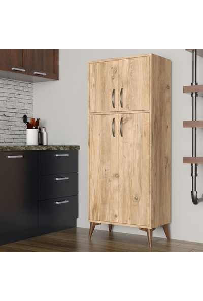 Tanmob Büyük Boy Çok Amaçlı Dolap Çam - MDL0102