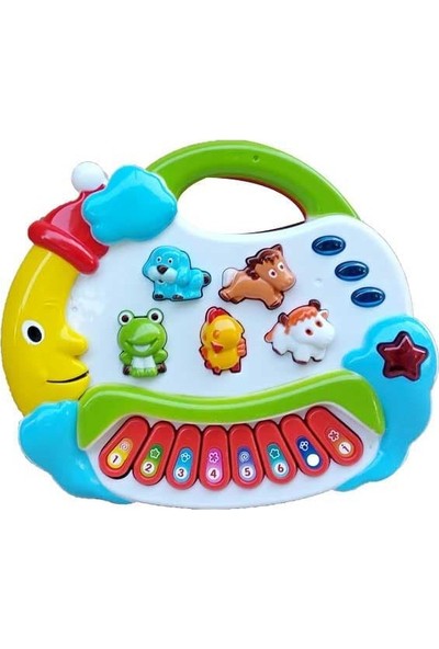 Can Oyuncak Işıklı Müzikli Aydede Oyuncak Piyano - Eğitici Bebek Oyuncakları Can Oyuncak Işıklı Müzikli Aydede Oyuncak Piyano - Eğitici Bebek Oyuncakları
