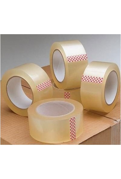 Bantex Şeffaf Akrilik Koli Bandı 45 mm x 100 mt 6'lı Bantex Şeffaf Akrilik Koli Bandı 45 mm x 100 mt 6'lı