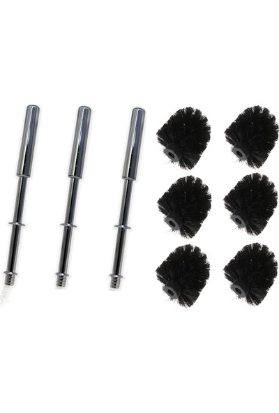 Rc Home Yedek Klozet Fırça Sapı ve Fırça Ucu Üniversal Tuvalet Fırçası Rc Home Yedek Klozet Fırça Sapı ve Fırça Ucu Üniversal Tuvalet Fırçası