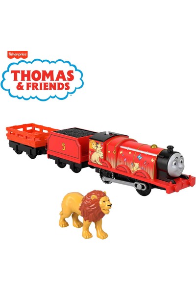 Thomas & Friends Thomas & Friends Sodor Safari Motorized Tren GLK69 - Lion James