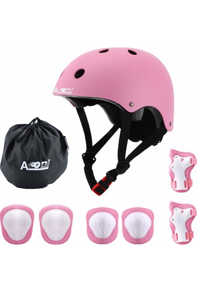 Aodi Sansirp Çocuk Kaskı ve 6 Parça Dizlik Dirseklik Koruma Seti Aodi Sansirp Çocuk Kaskı ve 6 Parça Dizlik Dirseklik Koruma Seti