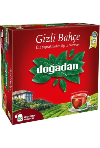 Doğadan Gizli Bahçe Bardak Poşeti 100'LÜ