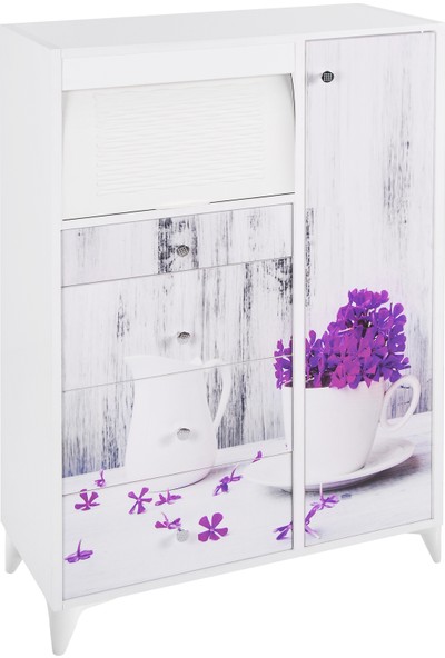 Nasip Çekmeceli Kilerli Ekmeklik Çok Amaçlı Mutfak Dolabı