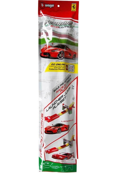 Bburago Launcher Jump Pist Seti Bburago Launcher Jump Pist Seti