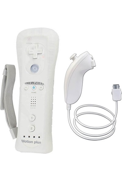 Nintendo Wii Remote Nunchuck Controller Takım Set Motion Plus Nintendo Wii Remote Nunchuck Controller Takım Set Motion Plus