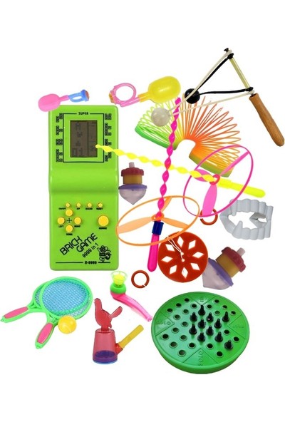 Nostalji Kutusu Tetris Atarili 90 Lar Oyuncak Paketi