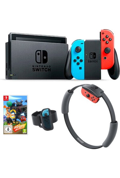 Nintendo Switch Konsol Ring Fit Adventure Bundle Nintendo Switch Konsol Ring Fit Adventure Bundle