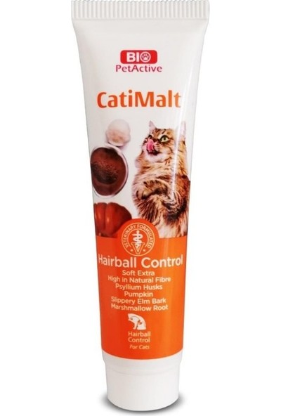 Bio Pet Active Cati Malt Paste Kedi Tüy Yumağı Önleyici 100 ml Bio Pet Active Cati Malt Paste Kedi Tüy Yumağı Önleyici 100 ml