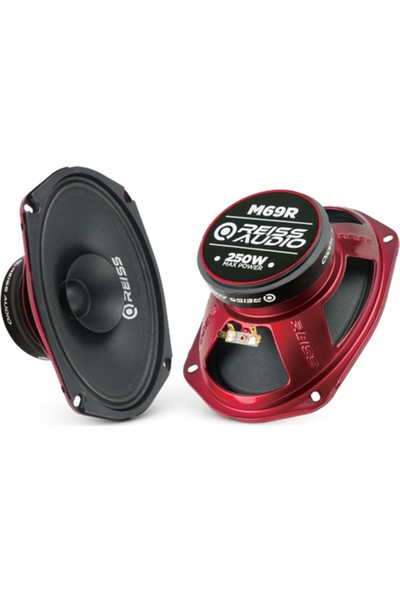 Reiss Audio RS-M69R 250 Watt Max POWER+150 Watt Rms Power+6x9 Oval Midrange Reiss Audio RS-M69R 250 Watt Max POWER+150 Watt Rms Power+6x9 Oval Midrange