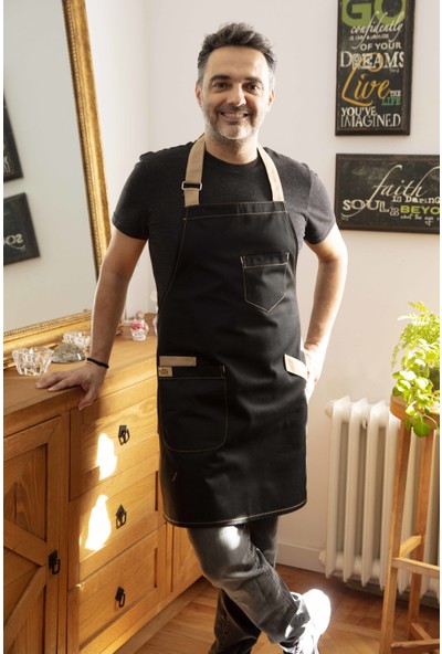 Arda'nın Mutfağı Şef Önlüğü Siyah