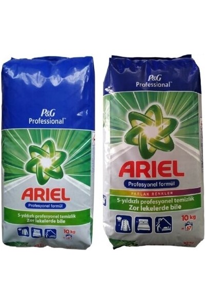 Ariel 10 kg Toz Deterjan 2'li 10KGX2