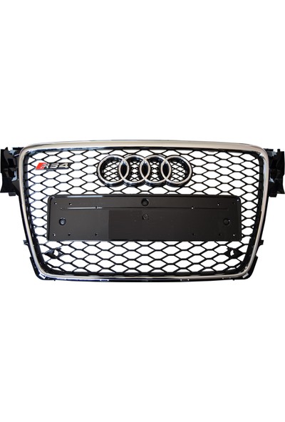 Bimbo Audi A4 B8 2008-2012 Rs4 Panjur Siyah-Krom