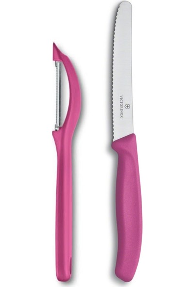 Victorinox 2Li Set - Yan Soyacak Ve 11 Cm Bıçak Victorinox 2Li Set - Yan Soyacak Ve 11 Cm Bıçak