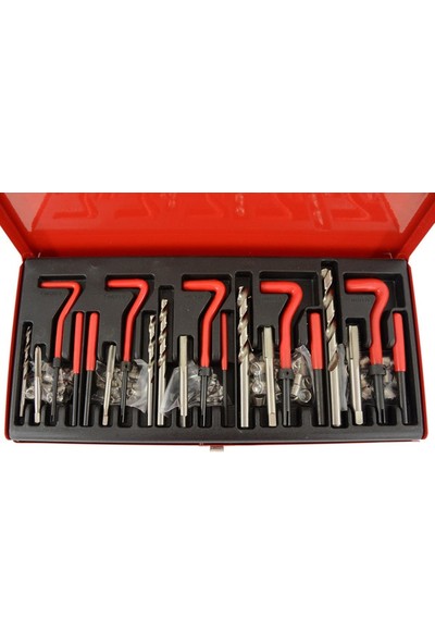 Rico Rico M5 M12 Vida Tamir Seti Helicoil Set Diş Açma Seti 131 Parça Rico Rico M5 M12 Vida Tamir Seti Helicoil Set Diş Açma Seti 131 Parça