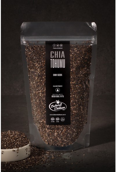 Baharat Dükkanı Chia Tohumu 100 gr Baharat Dükkanı Chia Tohumu 100 gr