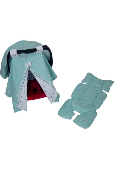 Ebrar Bebe Puset Örtüsü Puset Minderi Ebrar Bebe Puset Örtüsü Puset Minderi