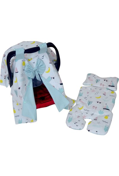 Ebrar Bebe Puset Örtüsü ve Puset Minderi Ebrar Bebe Puset Örtüsü ve Puset Minderi