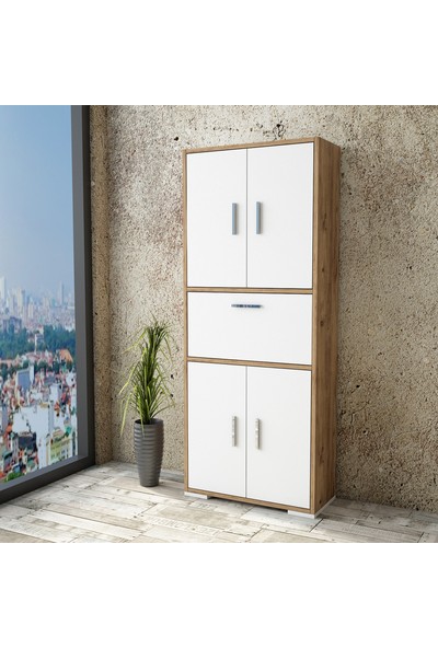 Robin Home Cornelia No 10 Çok Amaçlı Dolap 5 Kapaklı Mutfak Dolabı Robin Home Cornelia No 10 Çok Amaçlı Dolap 5 Kapaklı Mutfak Dolabı