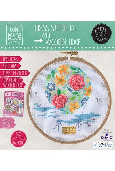 Tuva Kanaviçe Etamin Kiti BCS08 Full Set