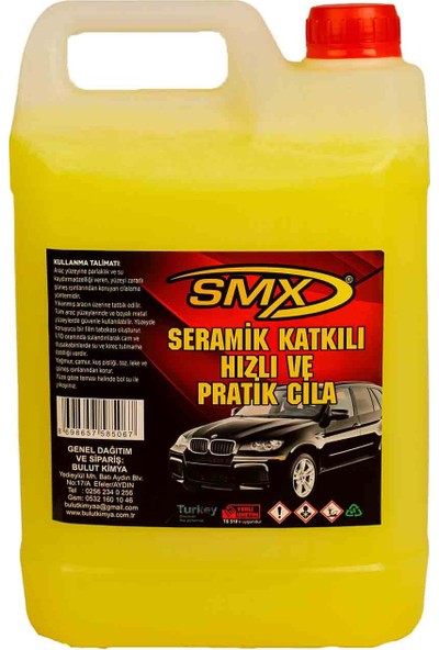 Smx Seramik Katkılı Hızlı Cila 5 lt Smx Seramik Katkılı Hızlı Cila 5 lt