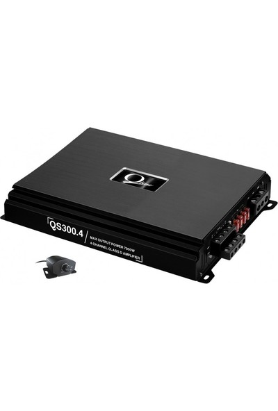 Qline - QS-300.4 (4 Kanal Dijital Midrange Amplifikatörü) Qline - QS-300.4 (4 Kanal Dijital Midrange Amplifikatörü)