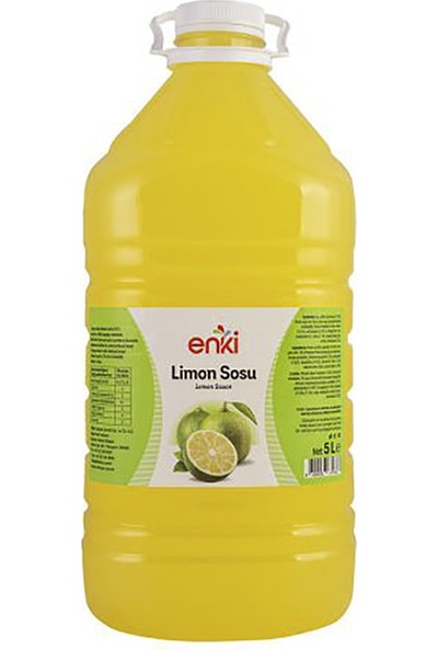Kilikya Enki Limon Sosu 5000 ml Kilikya Enki Limon Sosu 5000 ml